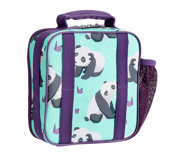 Aqua Panda Classic Kids Lunch Box | Pottery Barn Kids
