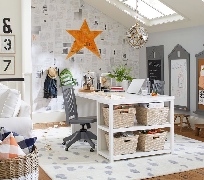 Puppy Dot Girls Rug | Patterned Rugs | Pottery Barn Kids