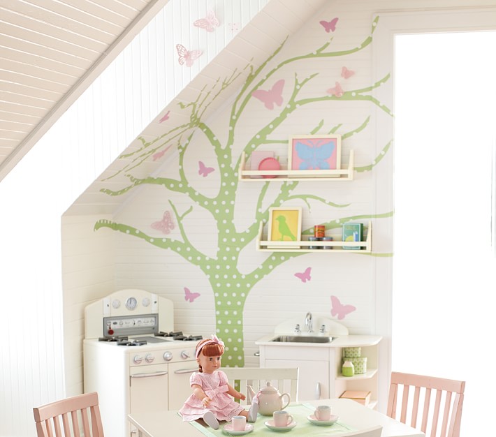 Butterfly Tree Kids Wall Decal | Pottery Barn Kids