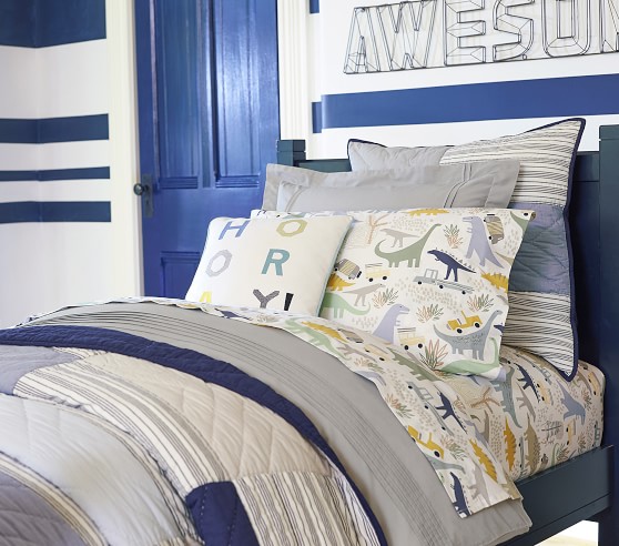 Mason Dino Friends Kids' Sheet Set | Pottery Barn Kids