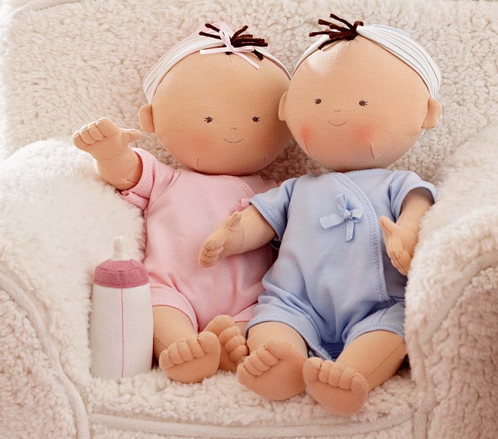 Twin Baby Dolls Bella & Beckett | Pottery Barn Kids