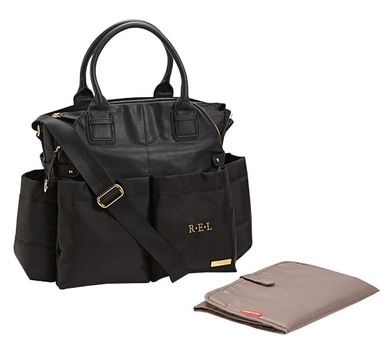 Chelsea Downtown Chic Skip Hop Diaper Satchel | Pottery Barn Kids