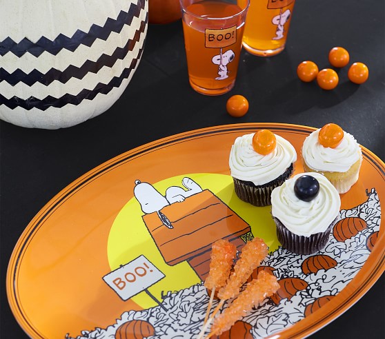 Peanuts® Platter | Halloween Table Decor | Pottery Barn Kids