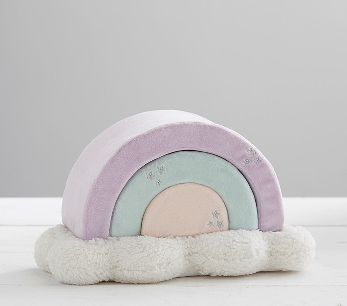 Rainbow Plush Stacker | Baby Toy | Pottery Barn Kids