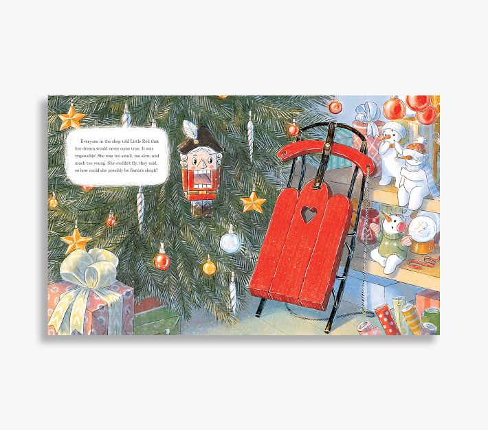Little Red Sleigh Book | Pottery Barn Kids