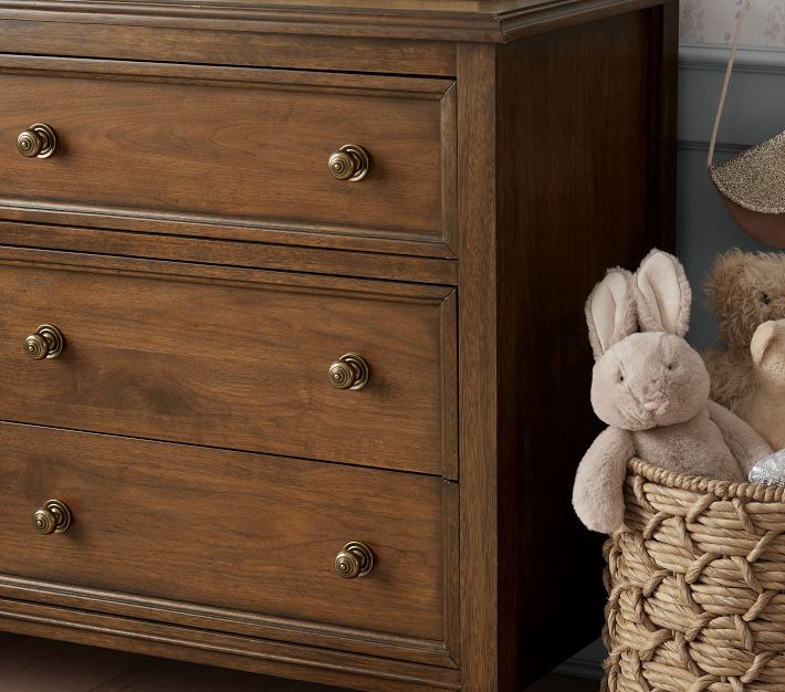Chris Loves Julia Turned Wood Extra-Wide Dresser & Topper Set | Pottery ...