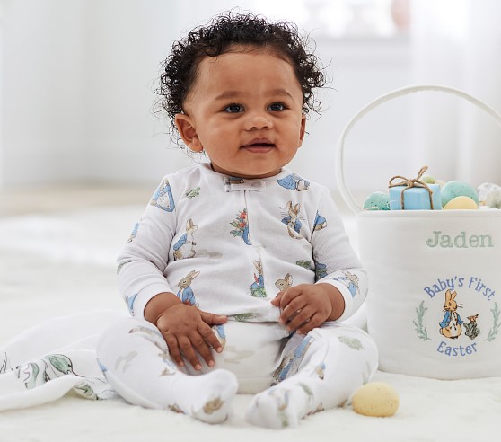 Peter Rabbit™ Organic Nursery Pajama | Pottery Barn Kids