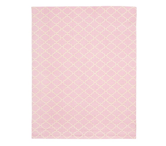 Addison Rug - Light Pink | Patterned Rugs | Pottery Barn Kids
