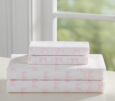 Bow Kids' Sheet Set | Pottery Barn Kids