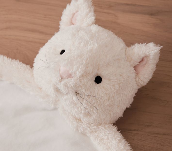 Cozy Critter Cat Plush Playmat | Pottery Barn Kids