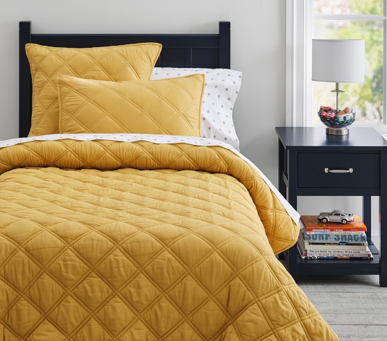 Recycled Microfiber Casual Essential Quilt & Shams | Pottery Barn Kids