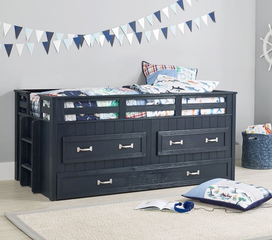 Pottery Barn Captains Bed