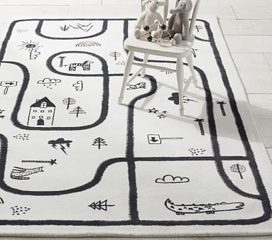 Modern Performance Play Rug | Pottery Barn Kids
