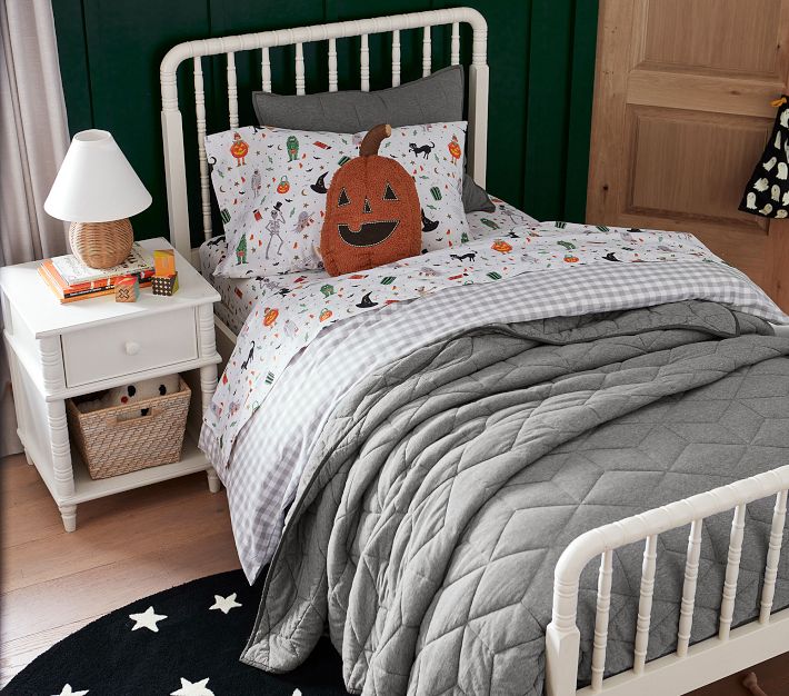 Rifle Paper Co. Halloween Glow-in-the-Dark Sheet Set | Pottery Barn Kids