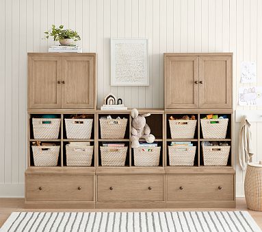 Build Your Own Cameron Wall System | Playroom Storage | Pottery Barn Kids