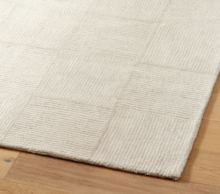 Concentric Square Tile Rug | Pottery Barn Kids