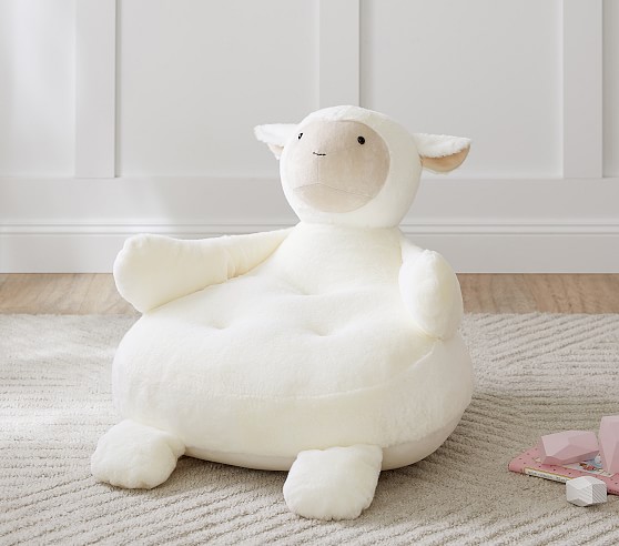 My First Lamb Critter Chair | Pottery Barn Kids