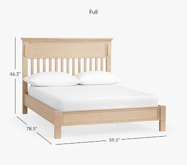 Larkin 4-in-1 Low Footboard Full Bed Conversion Kit Only | Pottery Barn ...