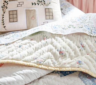 Heritage Butterfly Quilt & Shams | Pottery Barn Kids