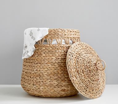 Boho Nursery Hamper | Pottery Barn Kids