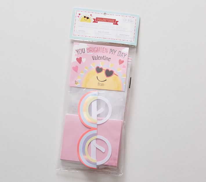 Classroom Valentine's Card, You Brighten My Day | Pottery Barn Kids