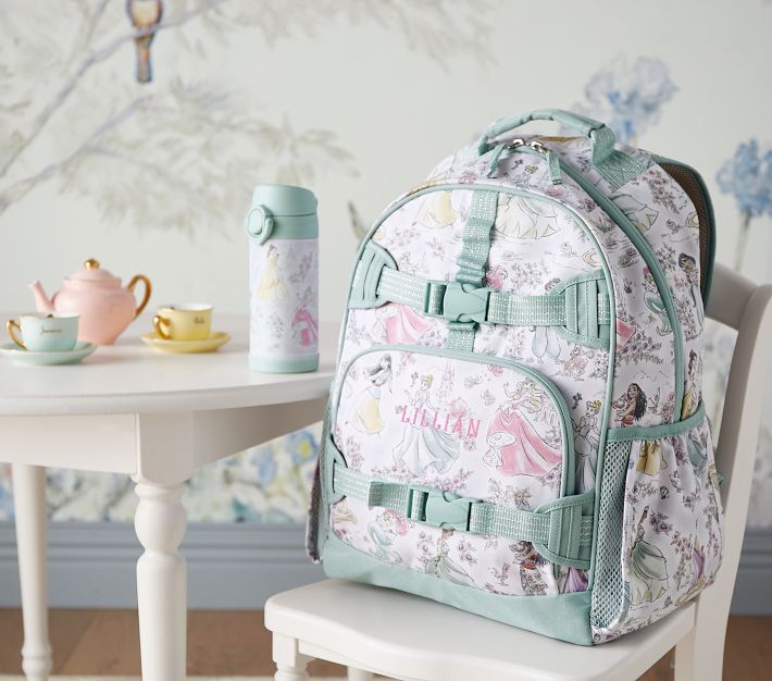 Mackenzie Blue Disney Princess Heritage Water Bottle | Pottery Barn Kids