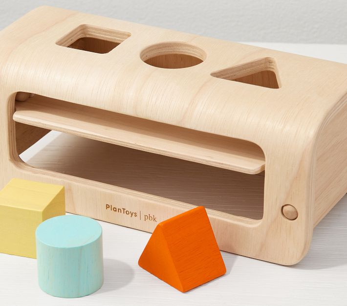 Preppy Wooden Shape Sorter | Pottery Barn Kids