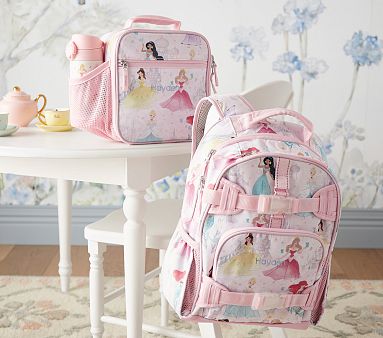Mackenzie Disney Princess Castle Shimmer Backpacks | Pottery Barn Kids