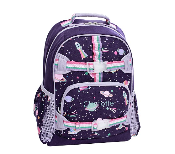 Mackenzie Rainbow Heart Galaxy Glow-in-the-Dark Backpacks | Pottery ...