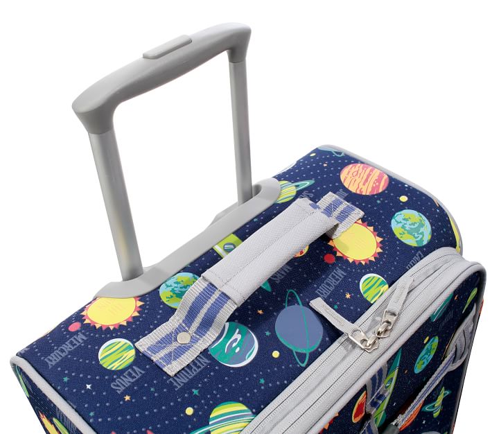 Mackenzie Navy Solar System Glow-in-the-Dark Spinner Luggage | Pottery ...