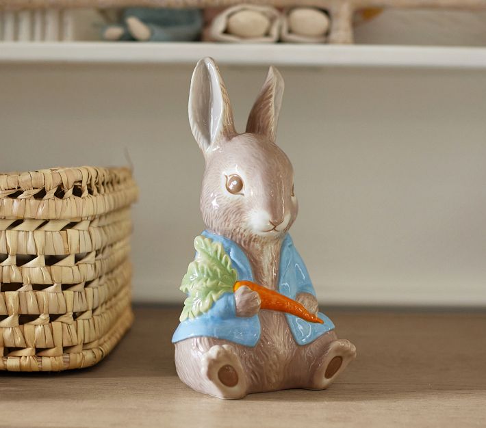 Peter Rabbit™ Cast Ceramic Bank | Pottery Barn Kids