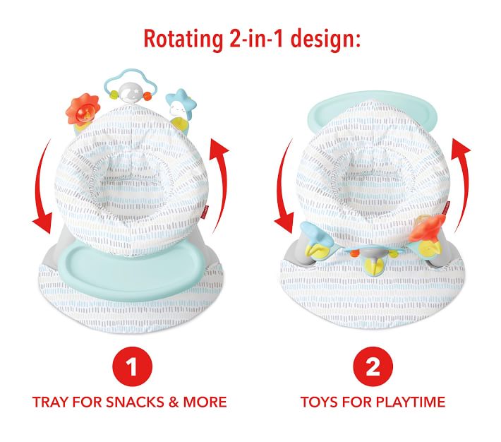 Skip Hop Silver Lining Activity Seat | Pottery Barn Kids
