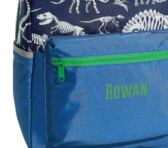 Astor Navy Dino Bones Backpacks | Pottery Barn Kids