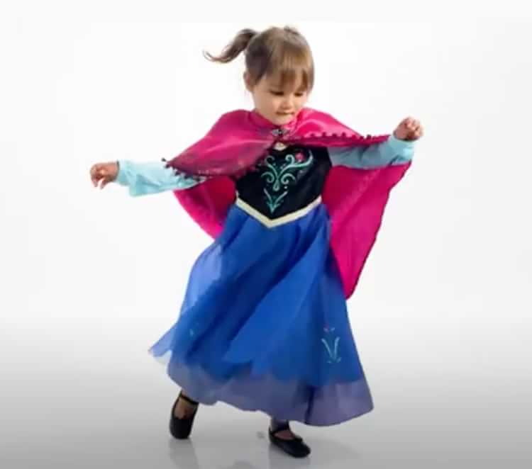 Kids Disney Frozen Anna Halloween Costume | Pottery Barn Kids
