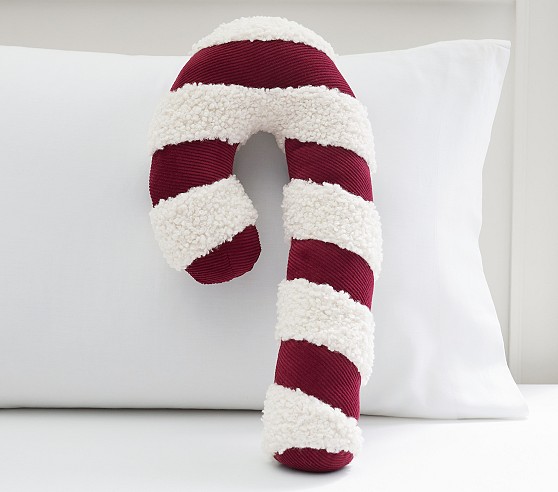 Pottery Barn Candy Cane Pillow