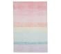 Machine Washable Rainbow Ombre Rug | Pottery Barn Kids