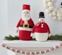 Santa & Snowman Felt Decor, Set of 2 | Pottery Barn Kids