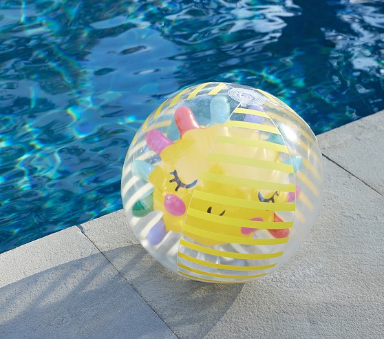 Rainbow Sun Summer Beach Ball | Pottery Barn Kids