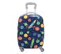 Navy Solar System Hard Sided Spinner Kids Luggage | Pottery Barn Kids