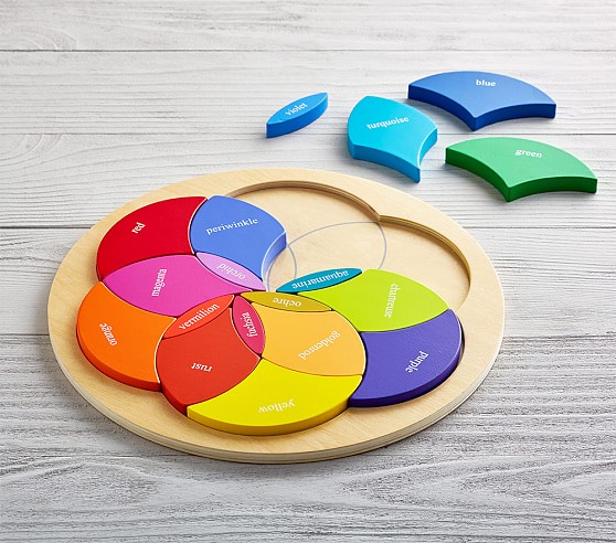 Color Wheel Puzzle | Educational Toys For Kids | Pottery Barn Kids