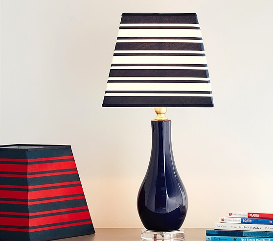 Charlie Rugby Shade | Kids Lamp | Pottery Barn Kids