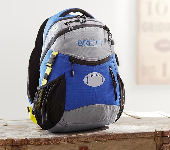 Colton Blue Boys Backpack | Pottery Barn Kids
