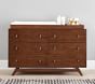 Lennox Extra Wide Modern Changing Table Dresser and Topper | Pottery ...