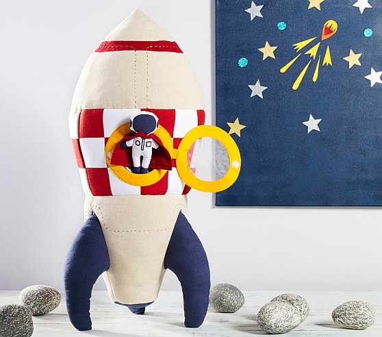 Plush Rocket Ship | Kids Stuffed Animal | Pottery Barn Kids
