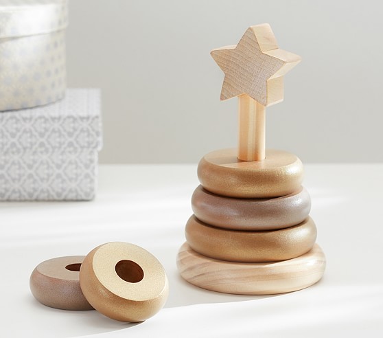 Metallic Stacker | Baby Toy | Pottery Barn Kids