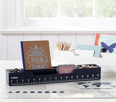 Ruler Storage Caddy | Kids Room Decor | Pottery Barn Kids