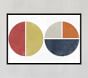 Color Block Circles II Framed Art| Modern Nursery Art | Pottery Barn Kids