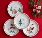 Ceramic Rudolph the Red-Nosed Reindeer® Kids Plate Set | Pottery Barn Kids
