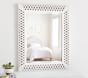 Preppy Lattice Kids Mirror | Pottery Barn Kids