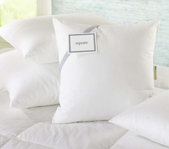 Square Pillow Insert - Small - 20in - White | Pottery Barn Kids